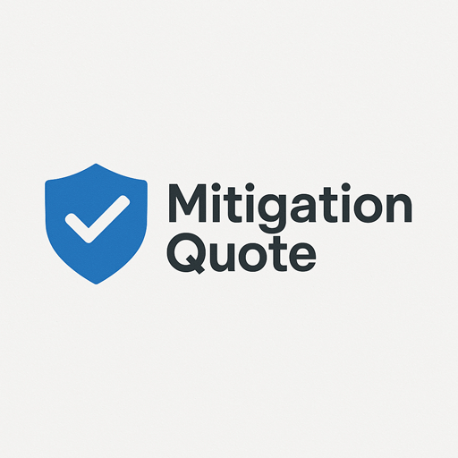 Our Services - Mitigation Quote